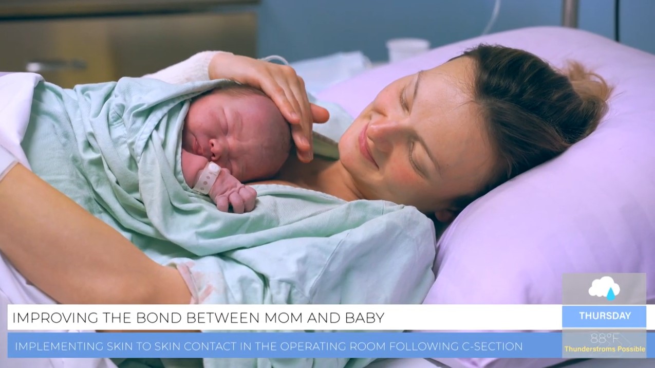 News - The Importance of Skin-to-skin Contact Following a C-Section