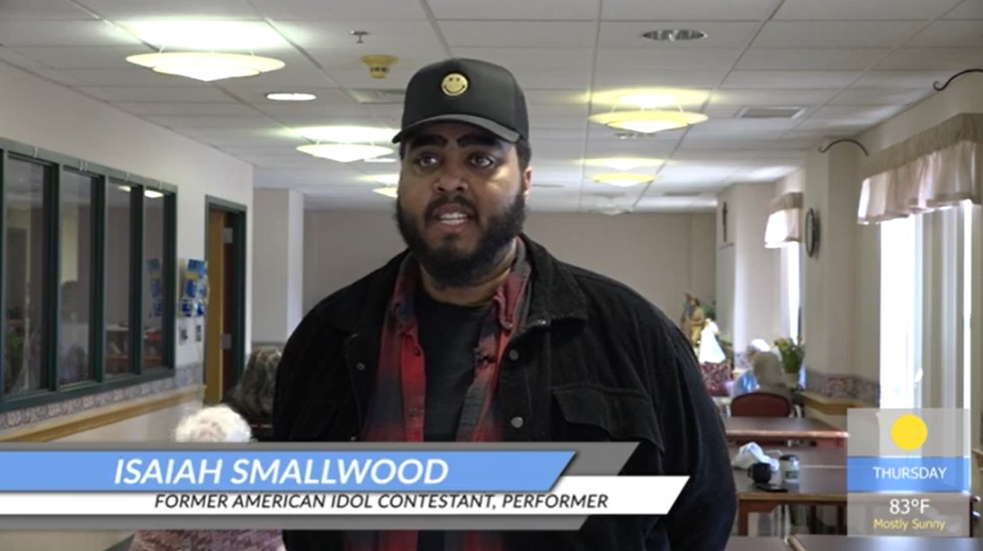 News - American Idol Contestant Entertains St. Joseph's SNF Residents